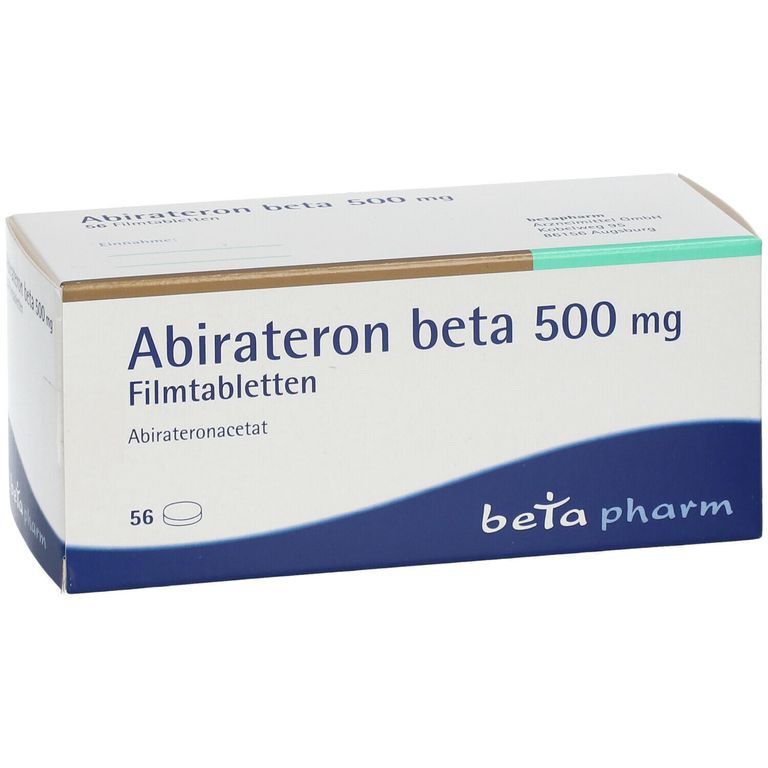 Abirateron beta 500 mg Filmtabletten 56 St mit dem E-Rezept kaufen ...