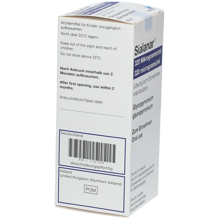 SIALANAR 320 Mikrogramm/ml Lösung zum Einnehmen 60 ml mit dem E-Rezept ...