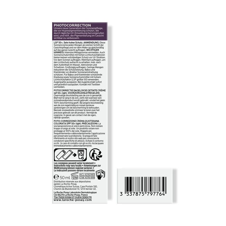 La Roche Posay Anthelios Pigment Correct LSF 50+ 50 ml - Shop Apotheke