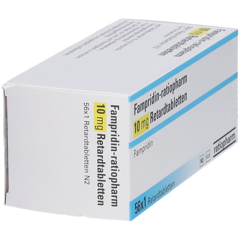 Fampridin-ratiopharm® 10 mg 4x14 St mit dem E-Rezept kaufen - Shop Apotheke