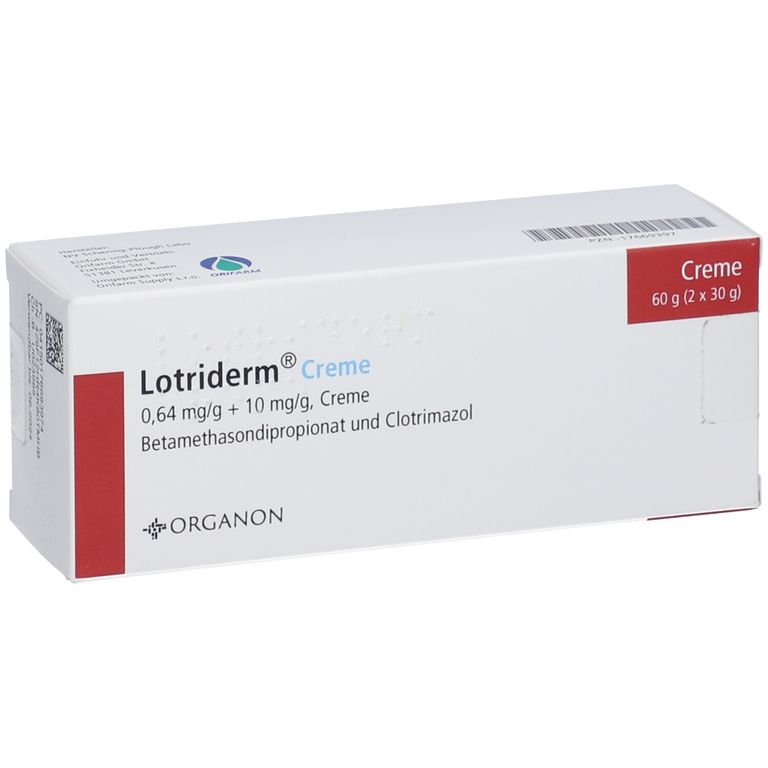 LOTRIDERM Creme 60 g mit dem E-Rezept kaufen - Shop Apotheke