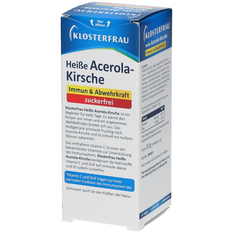 KLOSTERFRAU Heiße ACEROLA-KIRSCHE 10x5 g - Shop Apotheke