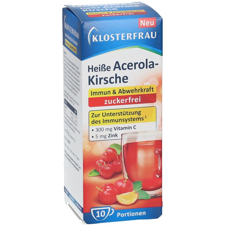 KLOSTERFRAU Heiße ACEROLA-KIRSCHE 10x5 g - Shop Apotheke