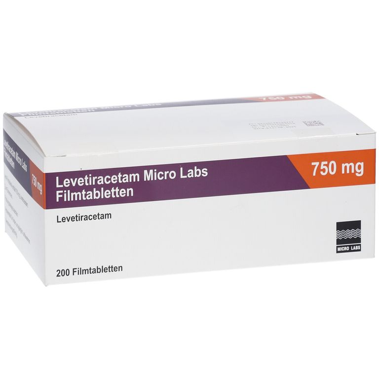 LEVETIRACETAM Micro Labs 750 mg Filmtabletten 200 St mit dem E-Rezept ...