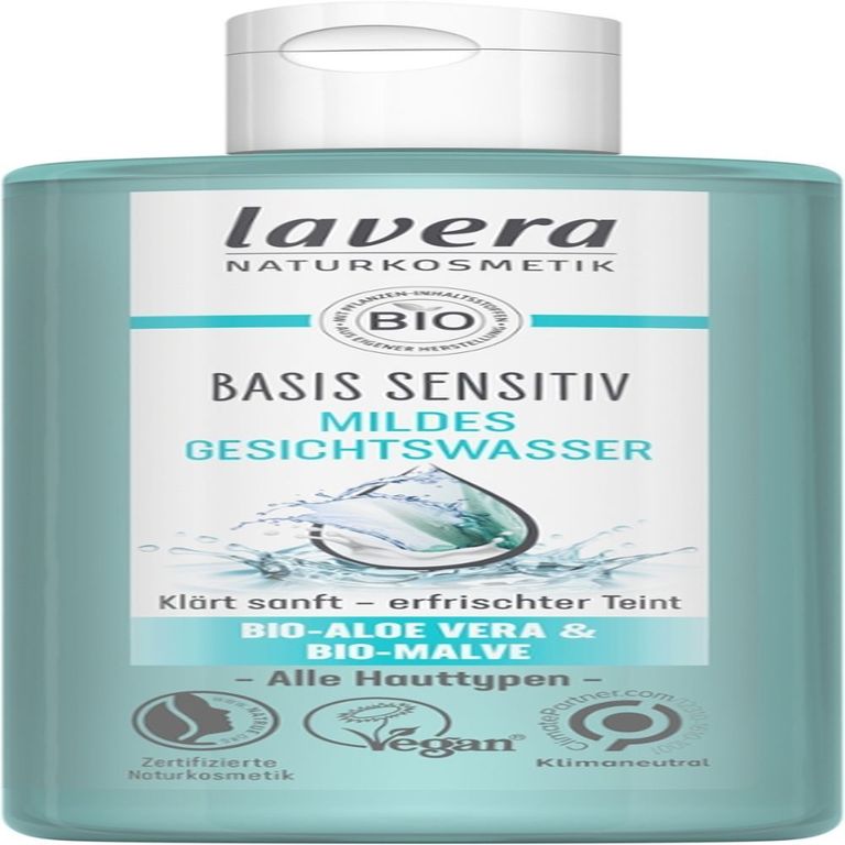 lavera BASIS SENSITIV MILDES GESICHTSWASSER 200 ml - Shop Apotheke