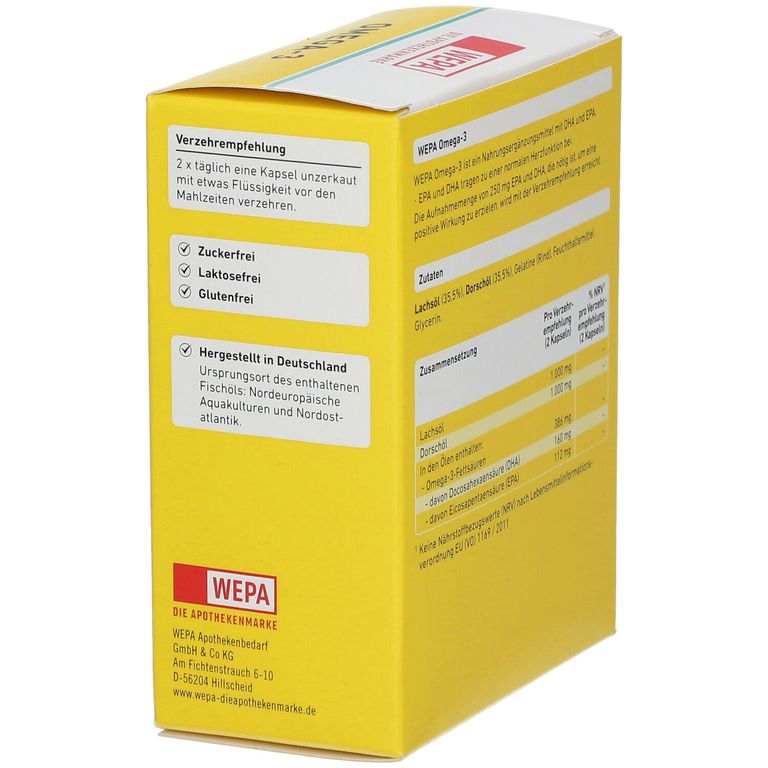 WEPA OMEGA-3 60 St - Shop Apotheke