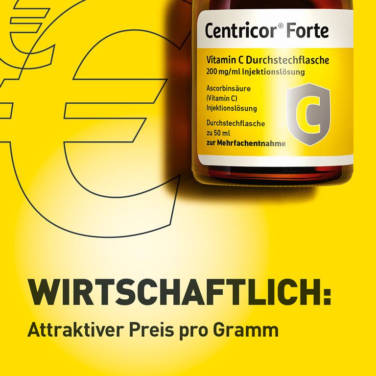 Centricor Forte Vitamin C 50 ml Durchstechflasche 200 mg/ml ...
