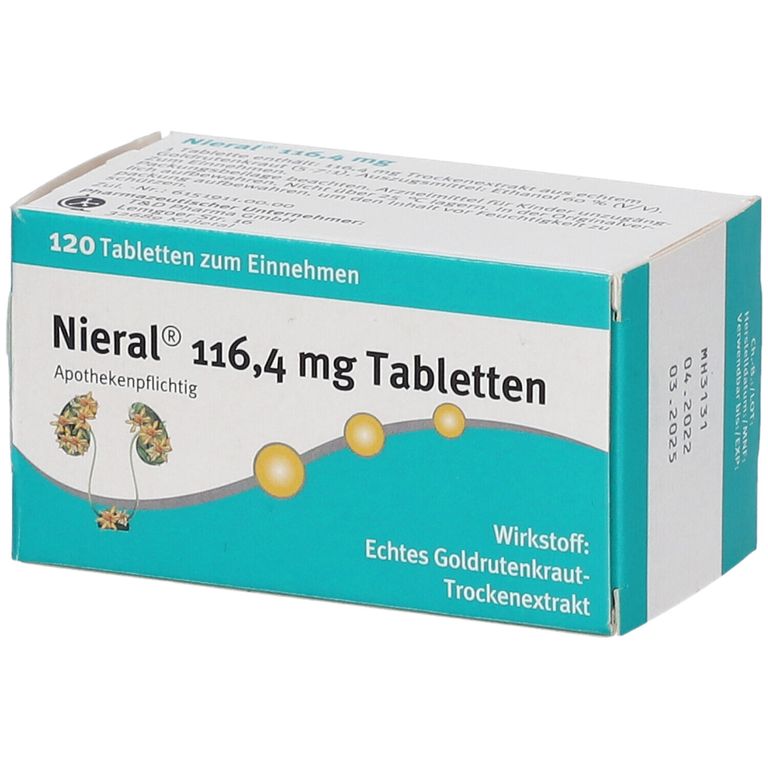 Nieral® 116,4 mg Tabletten 120 St - Shop Apotheke