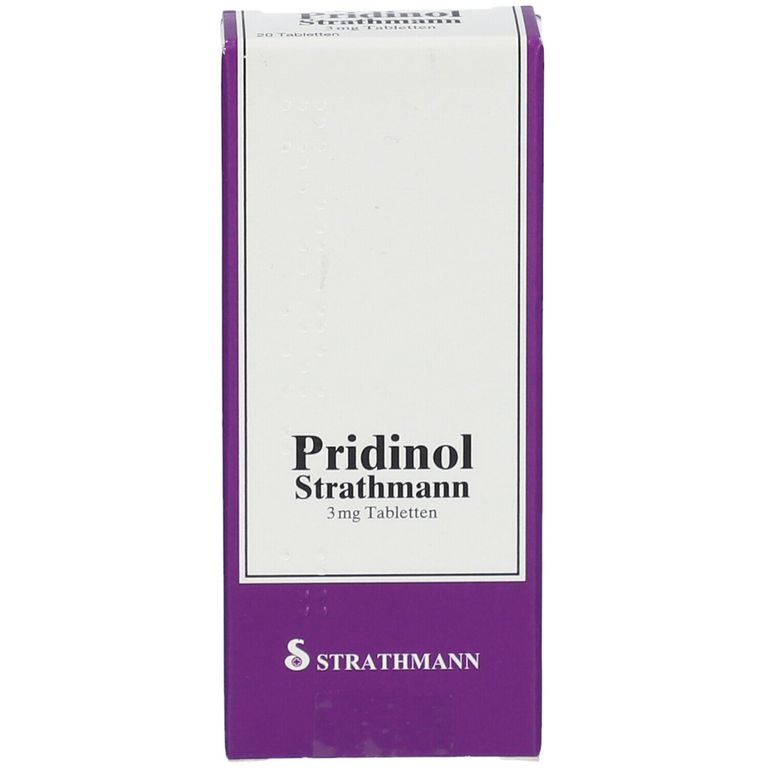 PRIDINOL Strathmann 3 mg Tabletten 20 St mit dem E-Rezept kaufen - Shop ...