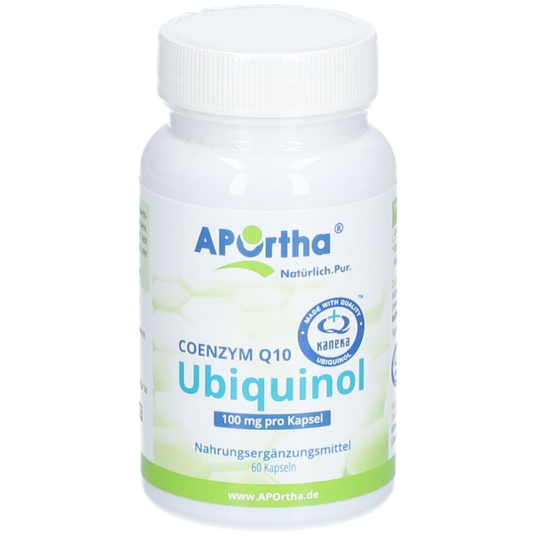 APOrtha® Kaneka Ubiquinol™ Coenzym Q10 Kapseln - 100 mg 60 St - Shop Apotheke