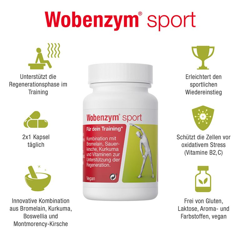 Wobenzym® sport 30 St - Shop Apotheke