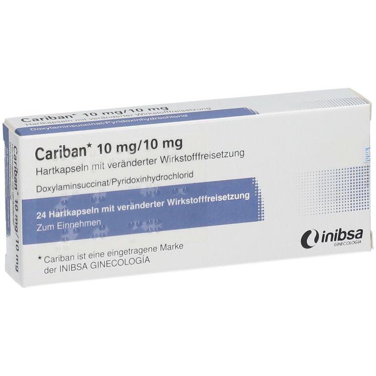 CARIBAN 10 mg/10 mg Hartk.m.veränd.Wirkst.-Frs. 24 St mit dem E-Rezept ...