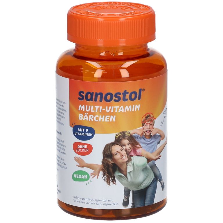 sanostol® Multi-Vitamin Bärchen 60 St - Shop Apotheke