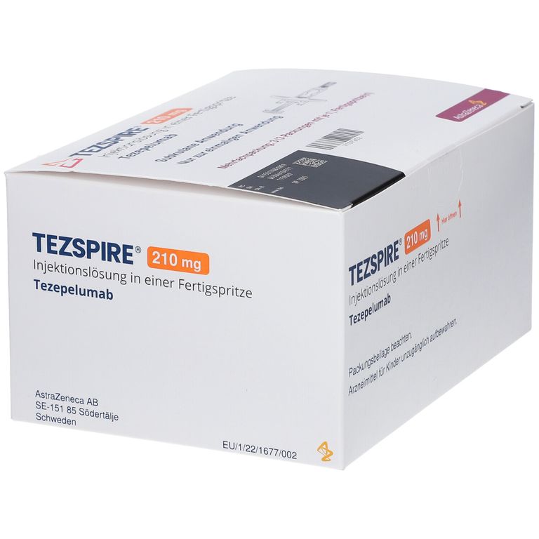 TEZSPIRE 210 mg Injektionslösung i.e.Fertigspr. 3 St mit dem E-Rezept ...