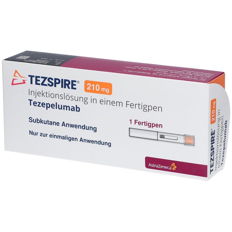 TEZSPIRE 210 mg Injektionslösung i.e.Fertigpen 1 St mit dem E-Rezept ...