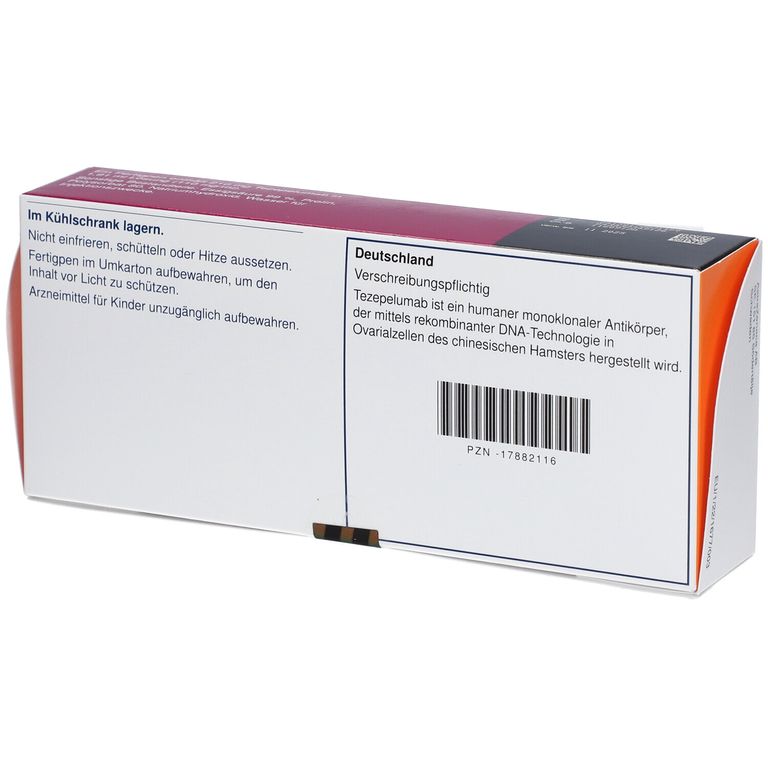 TEZSPIRE 210 mg Injektionslösung i.e.Fertigpen 1 St mit dem E-Rezept ...