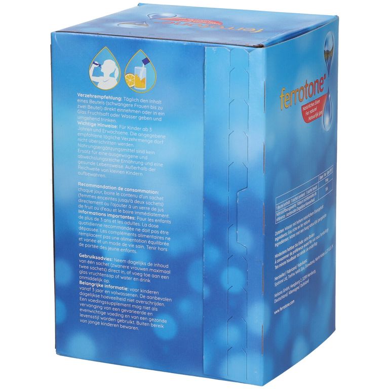 ferrotone® Natürliches Eisen 28x20 ml - Shop Apotheke