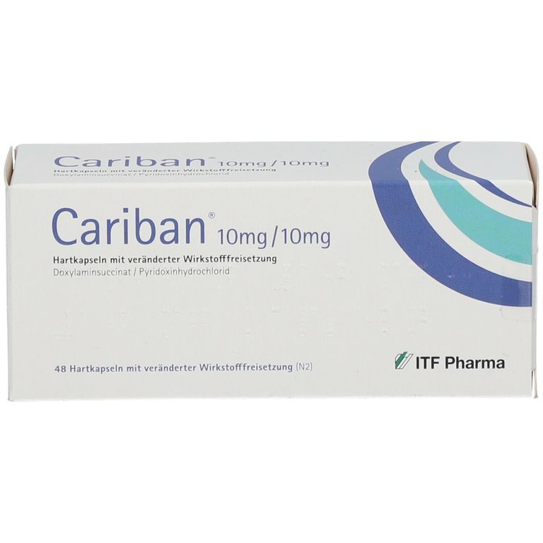 CARIBAN 10 mg/10 mg Hartk.m.veränd.Wirkst.-Frs. 48 St mit dem E-Rezept ...