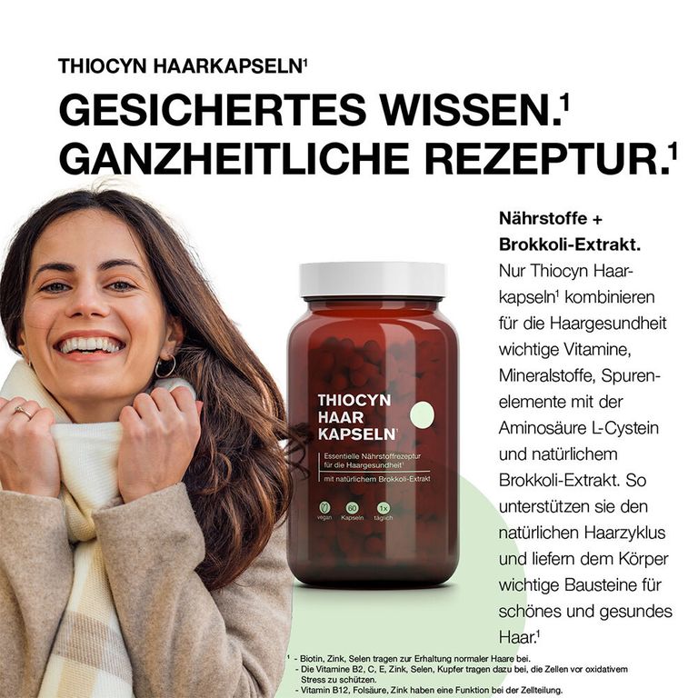 Thiocyn Haarkapseln 60 St - Shop Apotheke