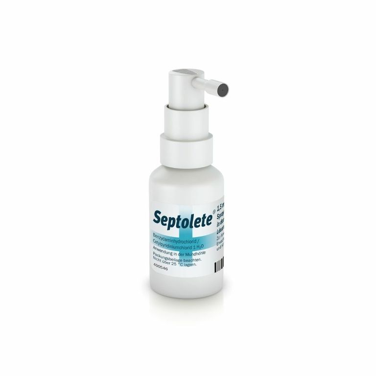 Septolete® 1,5 mg/ml+5 mg/ml Spray 30 ml - Shop Apotheke