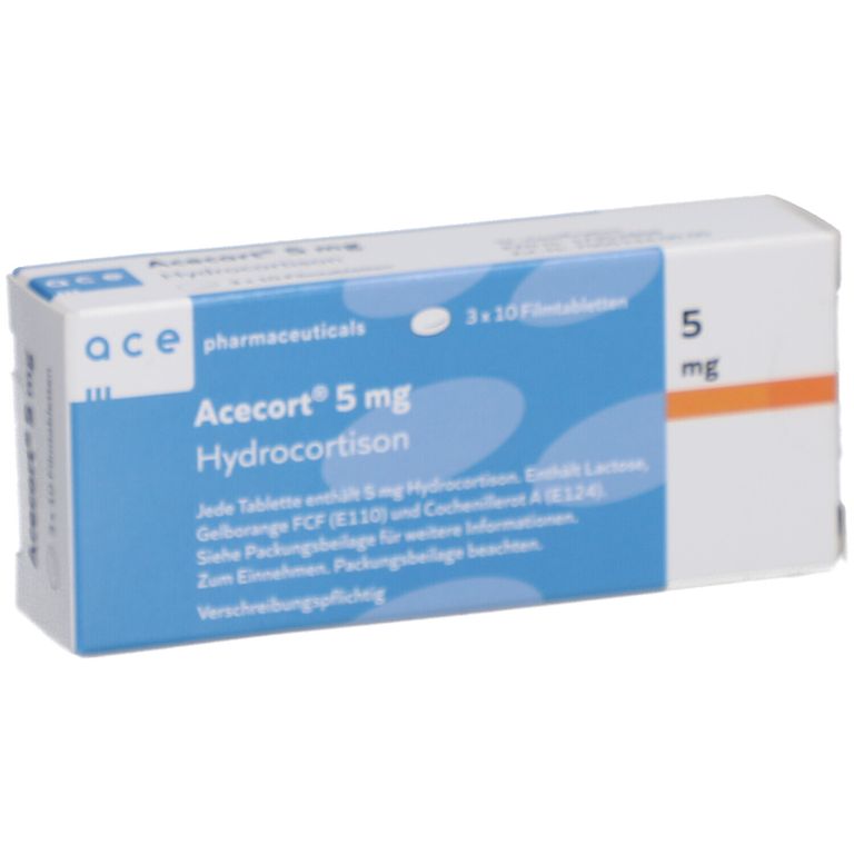 ACECORT® 5 mg Filmtabletten 30 St mit dem E-Rezept kaufen - Shop Apotheke