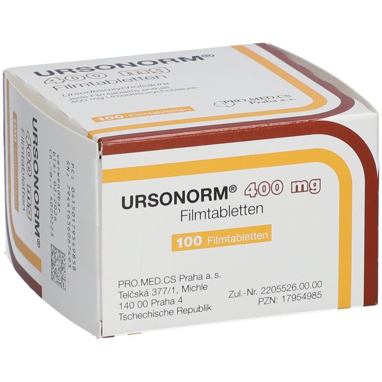 URSONORM 400 mg Filmtabletten 100 St mit dem E-Rezept kaufen - Shop ...