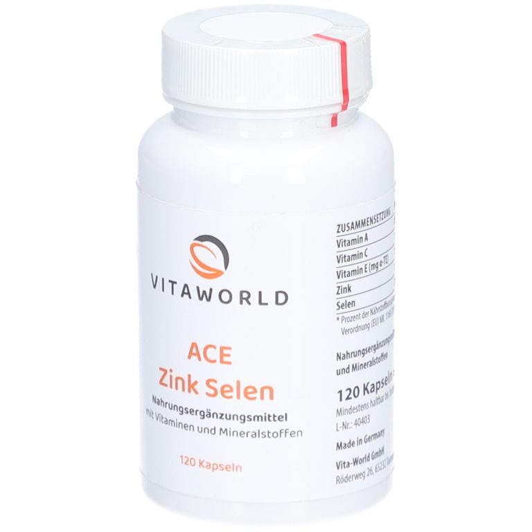 ACE Zink + Selen 120 St - Shop Apotheke