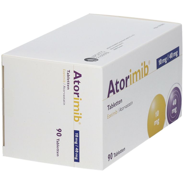 ATORIMIB 10 mg/40 mg Tabletten 90 St mit dem E-Rezept kaufen - Shop ...