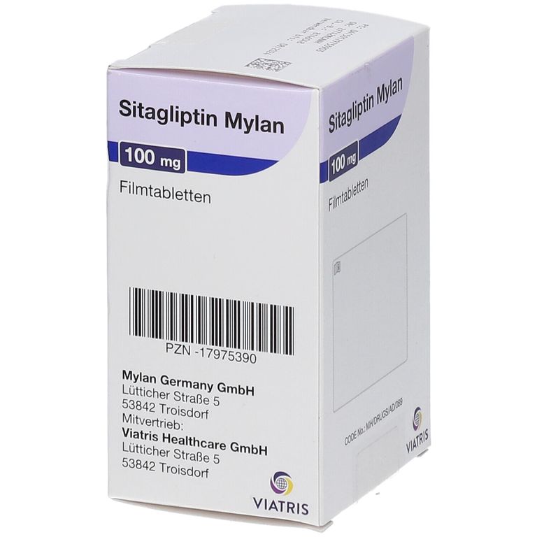 SITAGLIPTIN Mylan 100 mg Filmtabletten 98 St mit dem E-Rezept kaufen ...