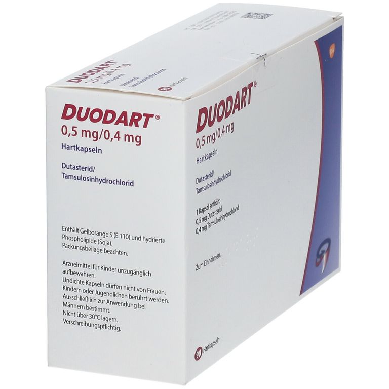 DUODART 0,5 mg/0,4 mg Hartkapseln 90 St mit dem E-Rezept kaufen - Shop ...