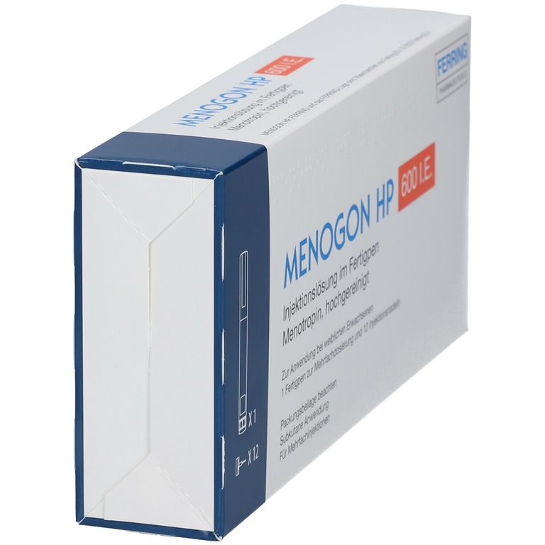 MENOGON HP 600 I.E. Inj.-Lsg.in einem Fertigpen 1 St mit dem E-Rezept ...