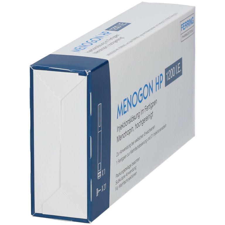 MENOGON HP 1200 I.E. Inj.-Lsg.in einem Fertigpen 1 St mit dem E-Rezept ...