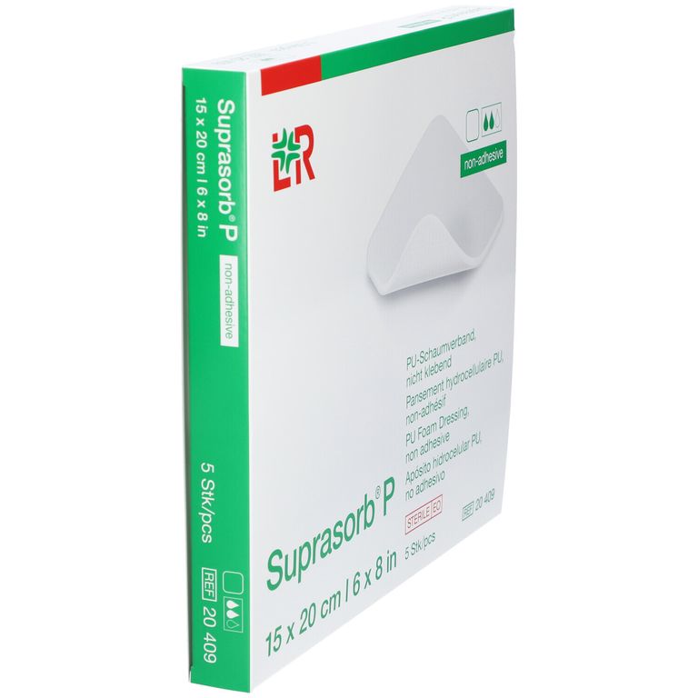 Suprasorb® P 15 x 20 cm 5 St - Shop Apotheke