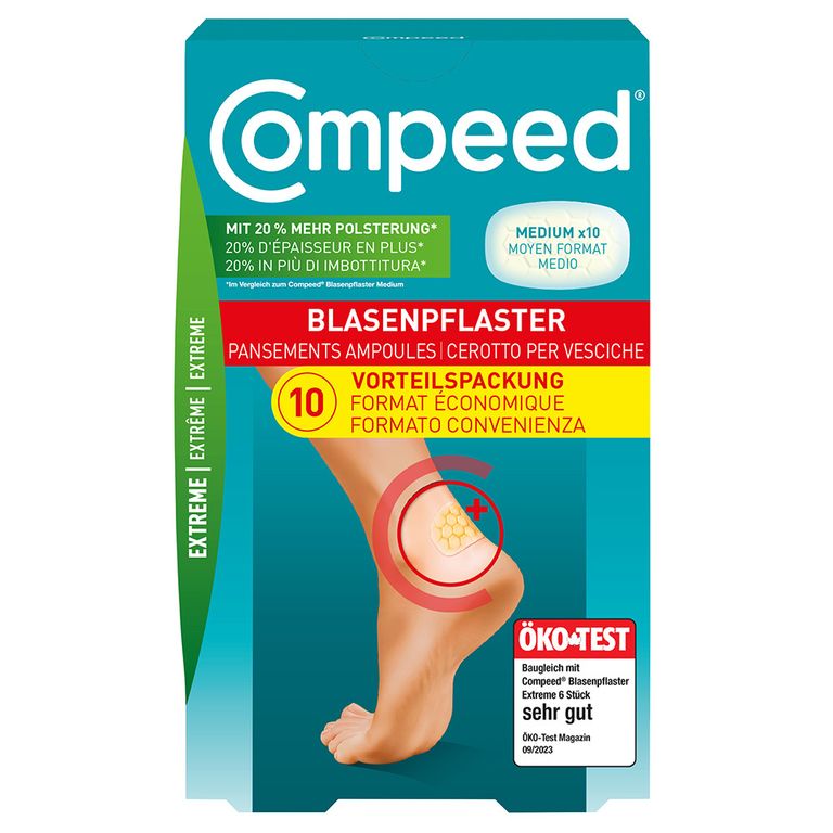 Compeed® Blasenpflaster Extreme für große und schmerzhafte Blasen 10 St - Shop Apotheke