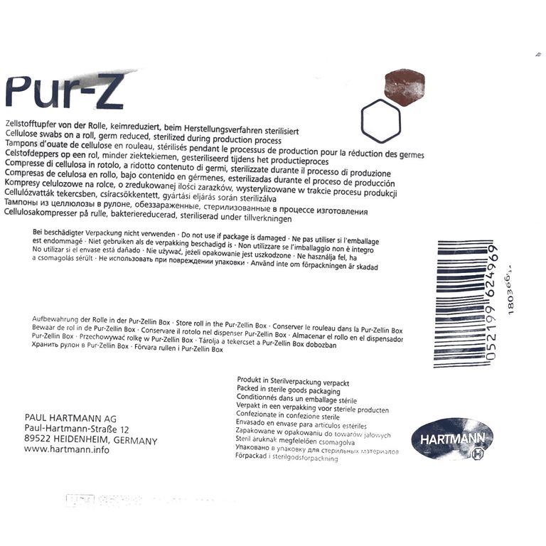 Pur-Zellin® 4 x 5 cm 500 St - Shop Apotheke