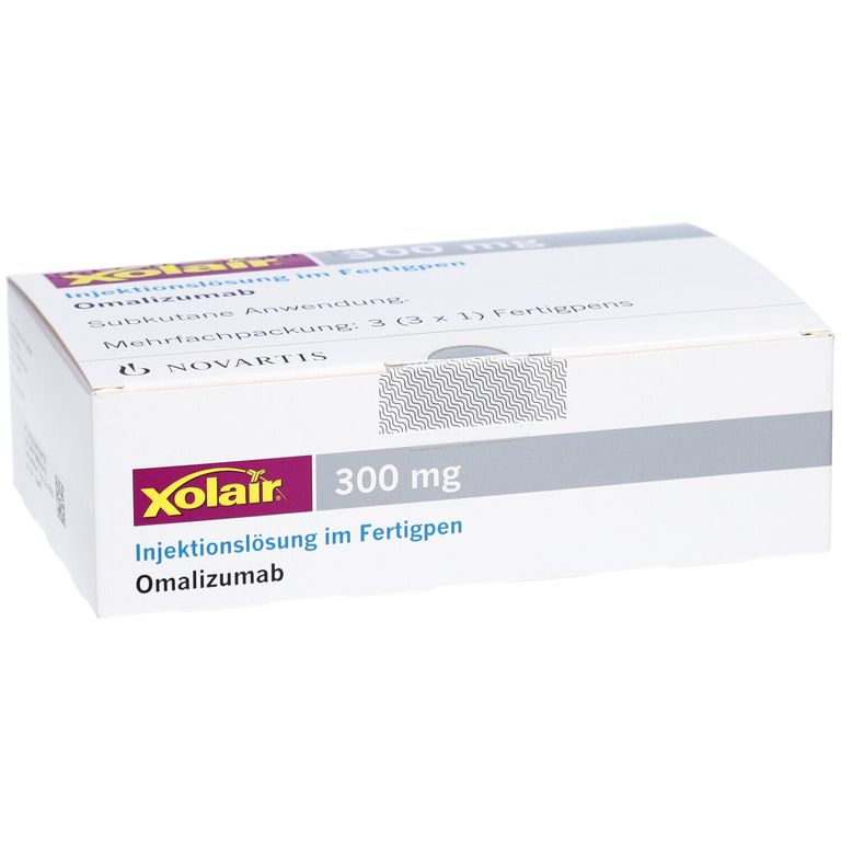 XOLAIR 300 mg Injektionslösung i.e.Fertigpen 3x1 St mit dem E-Rezept ...