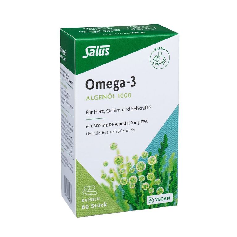 Salus® Omega-3 Algenöl 1000 60 St - Shop Apotheke