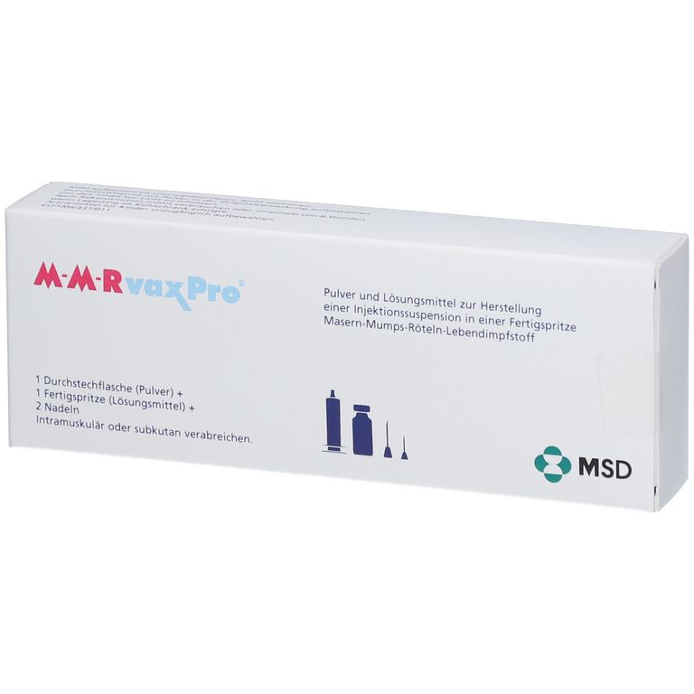 M-M-RvaxPro 0,5 ml mit dem E-Rezept kaufen - Shop Apotheke