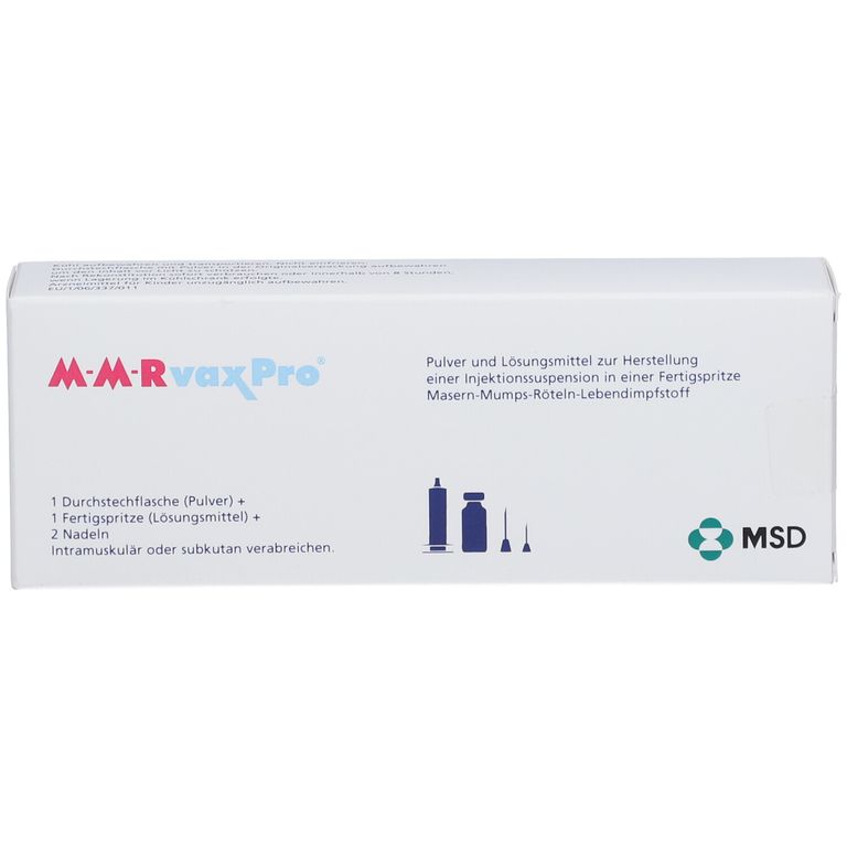 M-M-RvaxPro 0,5 ml mit dem E-Rezept kaufen - Shop Apotheke