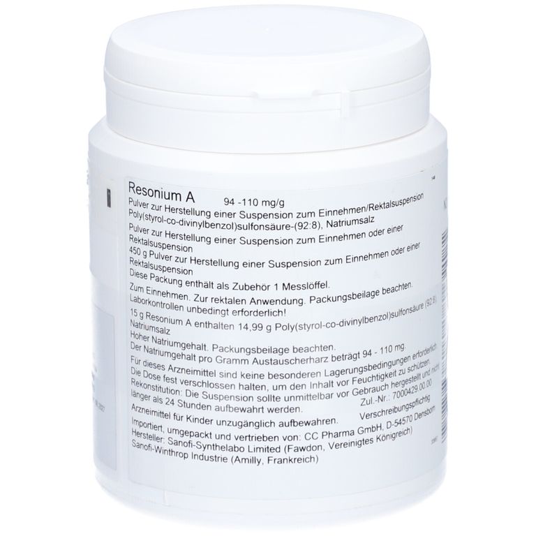 RESONIUM A Pulver 450 g mit dem E-Rezept kaufen - Shop Apotheke