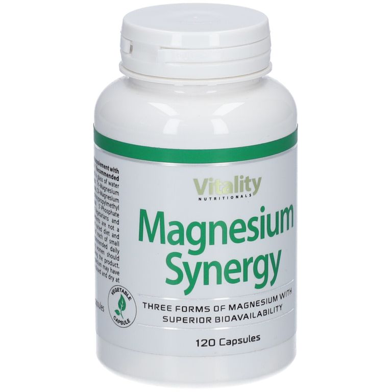 MAGNESIUM SYNERGY Komplex Glycinat Malat & Citrat 120 St - Shop Apotheke