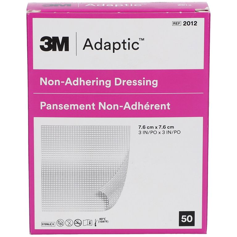 3M Adaptic Nichthaftende Wundauflage 50 St - Shop Apotheke
