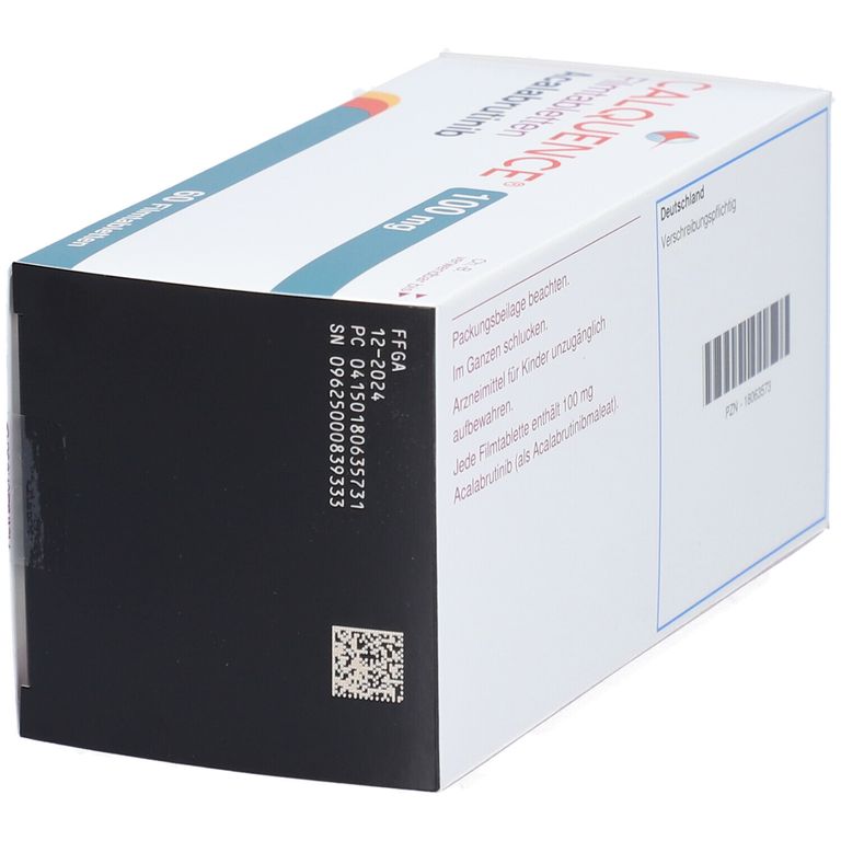 CALQUENCE 100 mg Filmtabletten 60 St mit dem E-Rezept kaufen - Shop ...