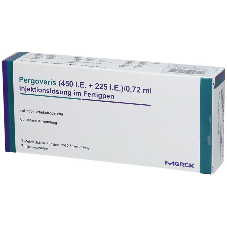 PERGOVERIS 450 I.E.+225 I.E./0,72ml Inj.Lsg.F.Pen 1 St mit dem E-Rezept ...