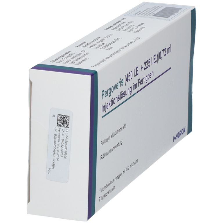PERGOVERIS 450 I.E.+225 I.E./0,72ml Inj.Lsg.F.Pen 1 St mit dem E-Rezept ...