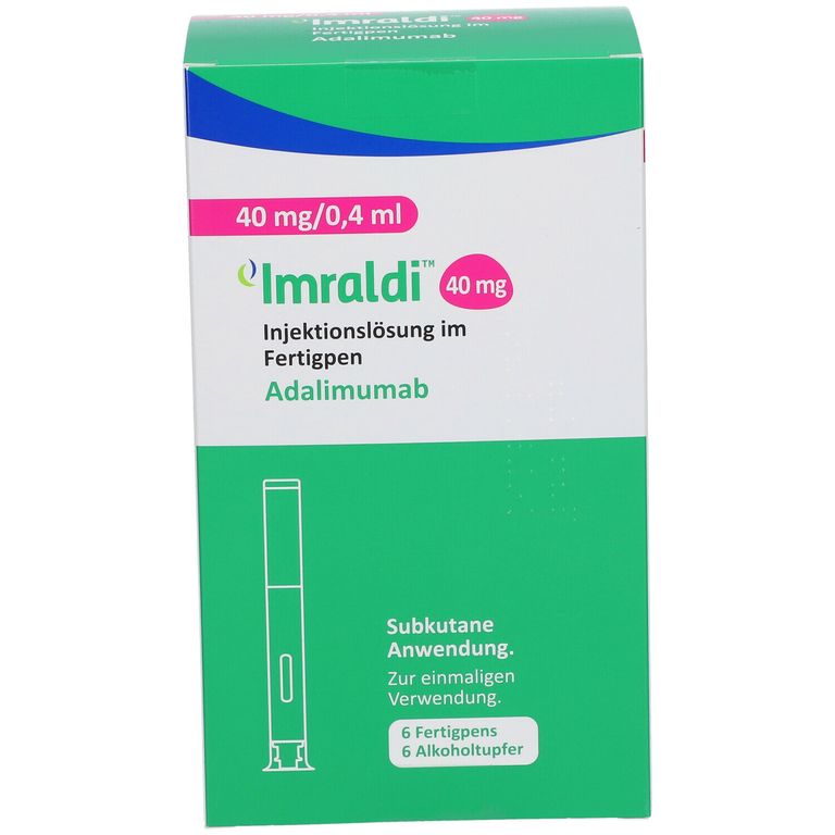 IMRALDI 40 mg/0,4 ml Inj.-Lösung im Fertigpen 6 St mit dem E-Rezept ...