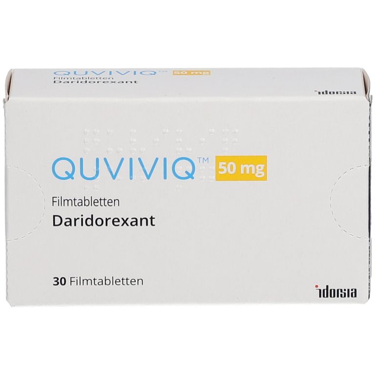 QUVIVIQ 50 mg Filmtabletten 30 St mit dem E-Rezept kaufen - Shop Apotheke