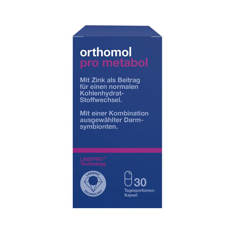 Orthomol Pro metabol - enthält eine Kombination ausgewählter ...