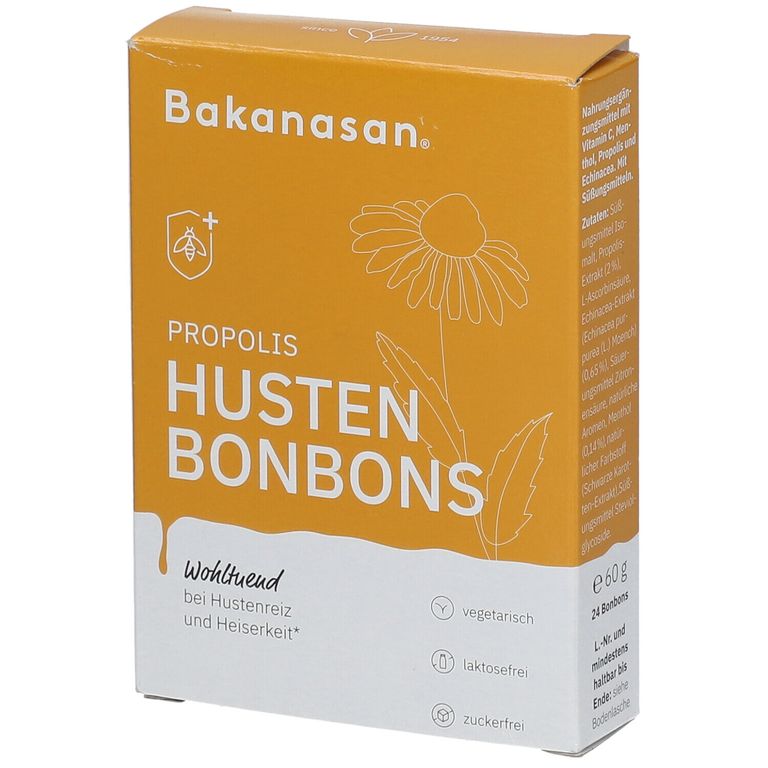 Bakanasan® Propolis Hustenbonbons 24 St - Shop Apotheke
