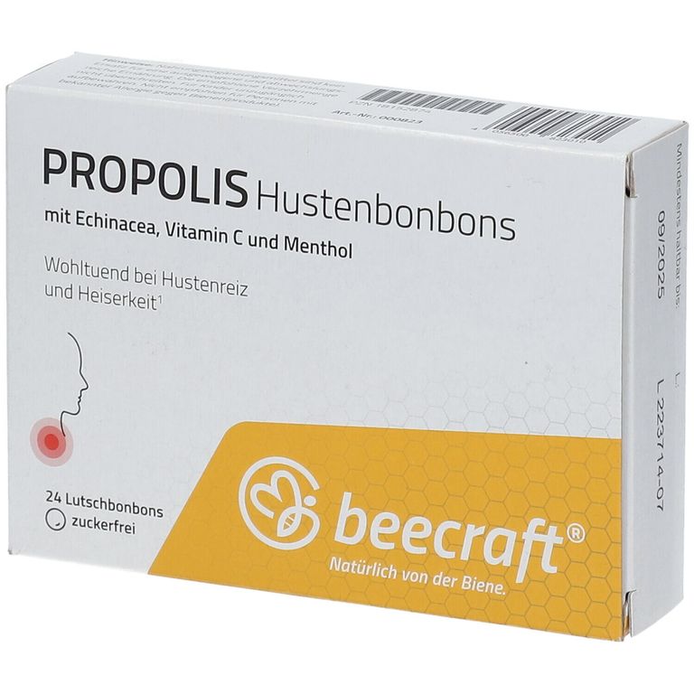 beecraft® Propolis Hustenbonbons 24 St - Shop Apotheke